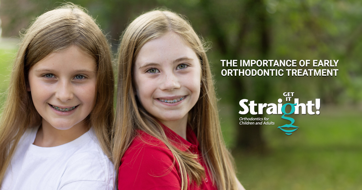 The Importance of Early Orthodontic Treatment | Get It Straight